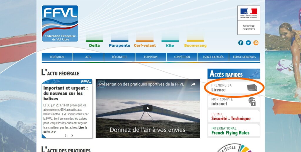 Comment prendre sa licence de parapente avec la FFVL - Flyeo